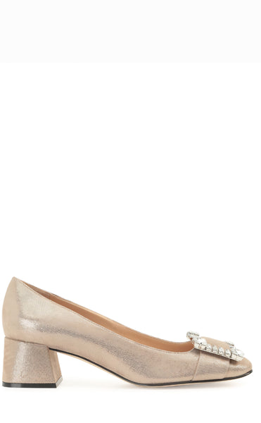 Sr Prince Champagne Gold Pumps – Liberty Shoes Australia